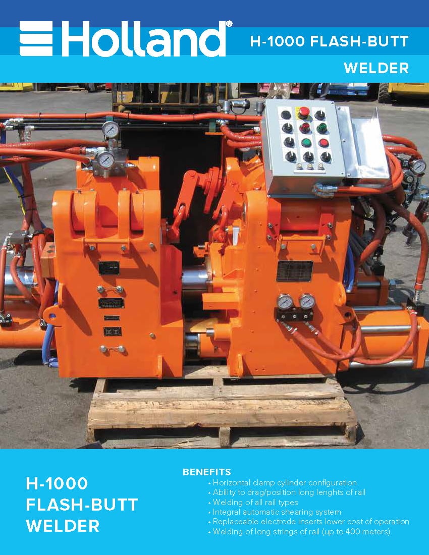 H-1000 Flash Butt Welder